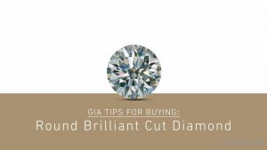 How to Select a Round Diamond Engagement Ring